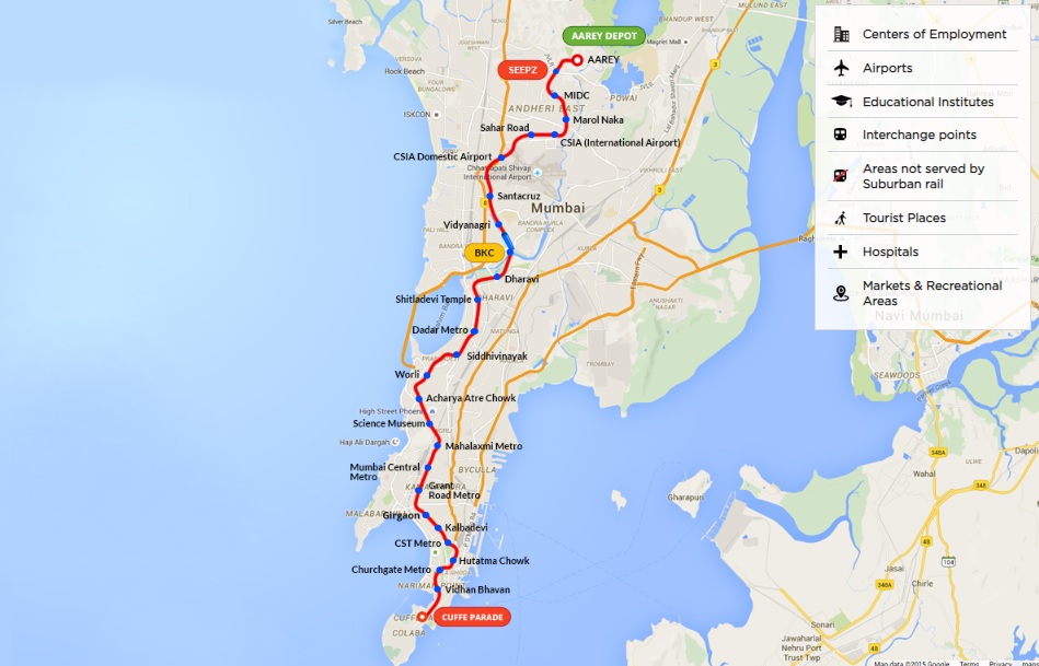 Mumbai Metro: Quick Guide, Timings, Routes, Maps, Lines, Facts - FabHotels